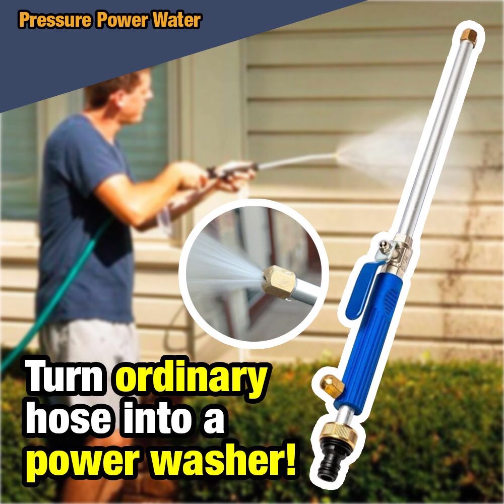 2in1 High Pressure Water Spray Gun | Water Jet Cleaning Solution - For ...